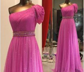 Elegant Ruffled Mesh Lace Long Dress on Luulla